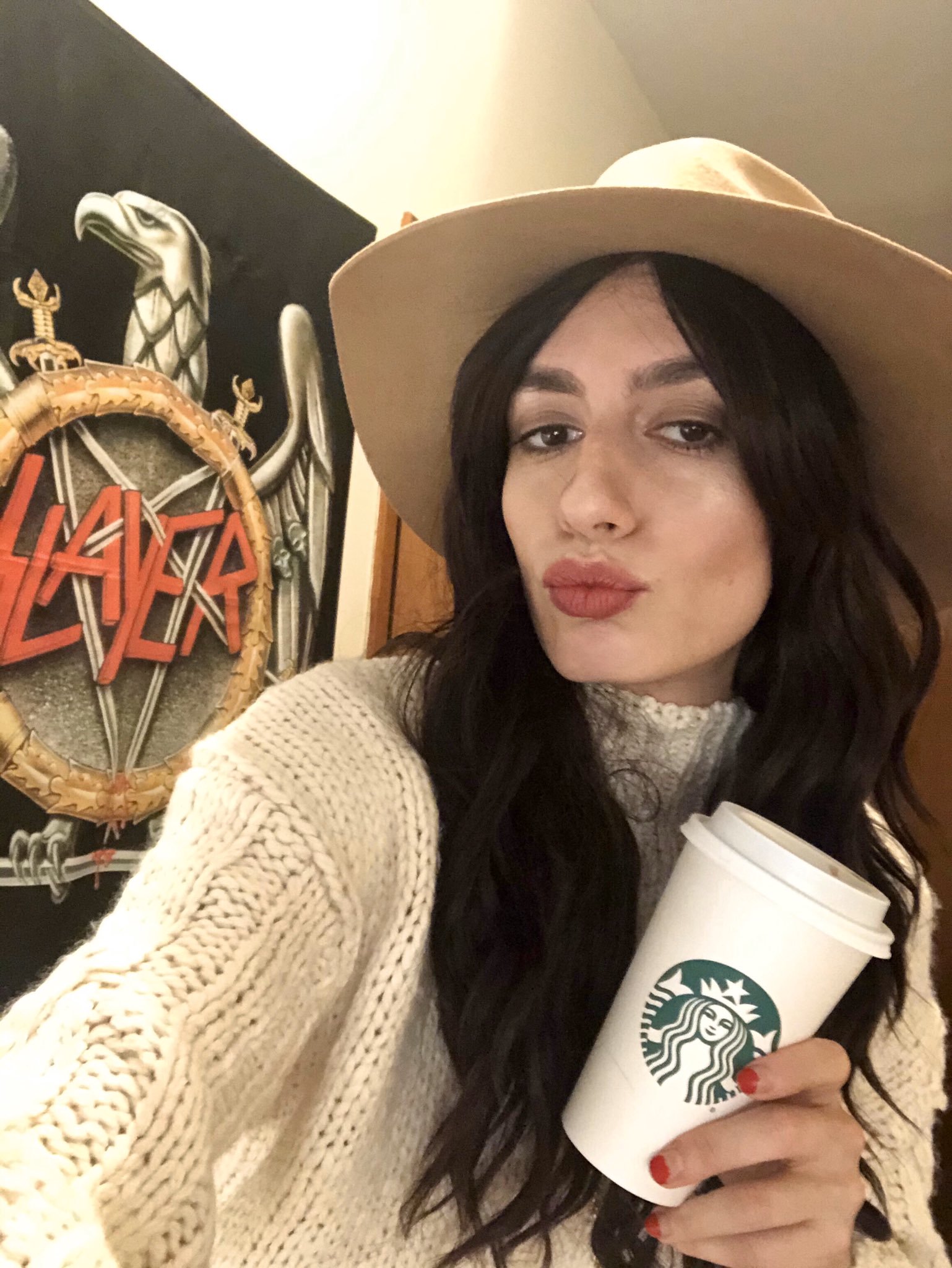 Anna loves Slayer and Starbucks | Scrolller