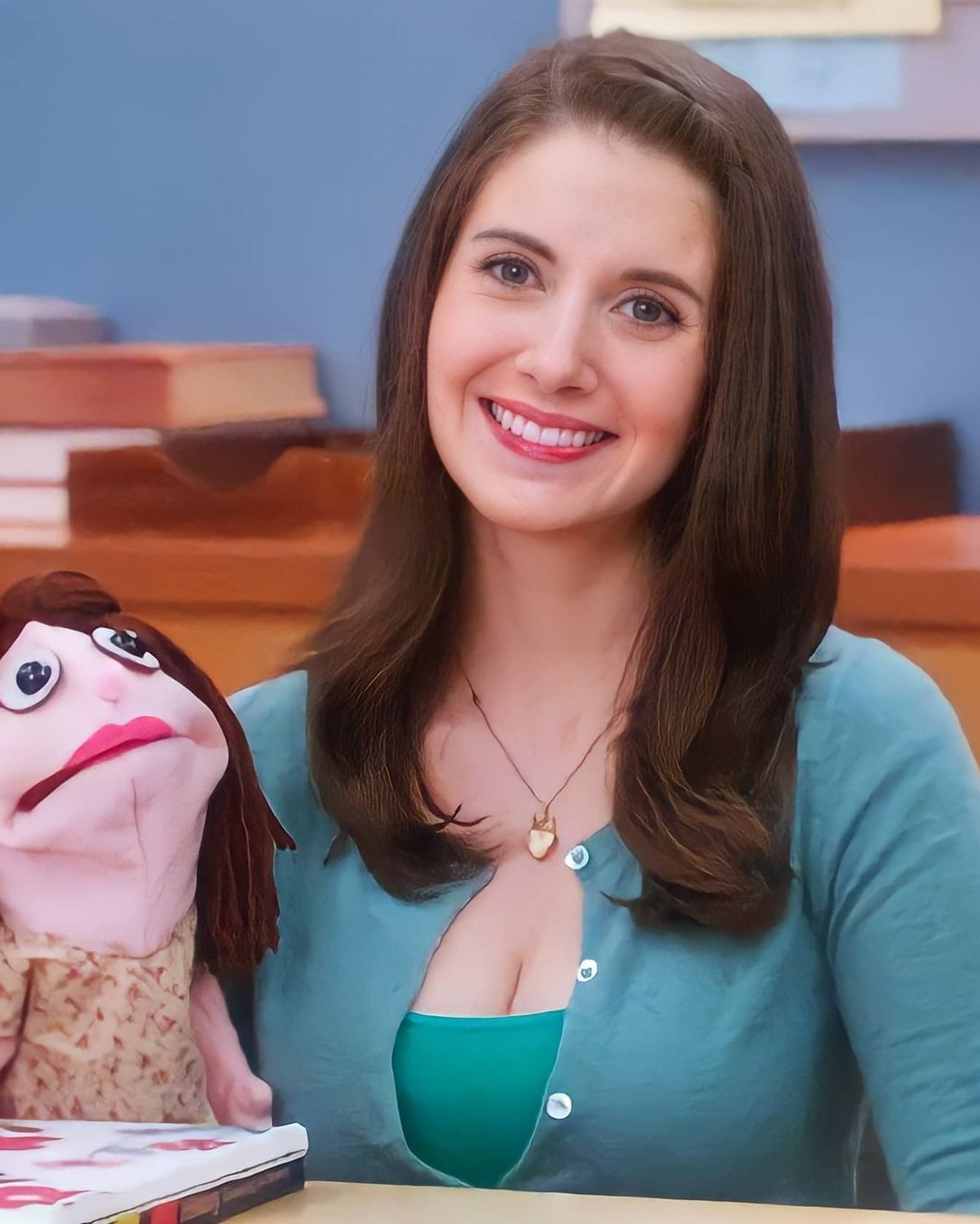 Annie and Her Puppet | Scrolller