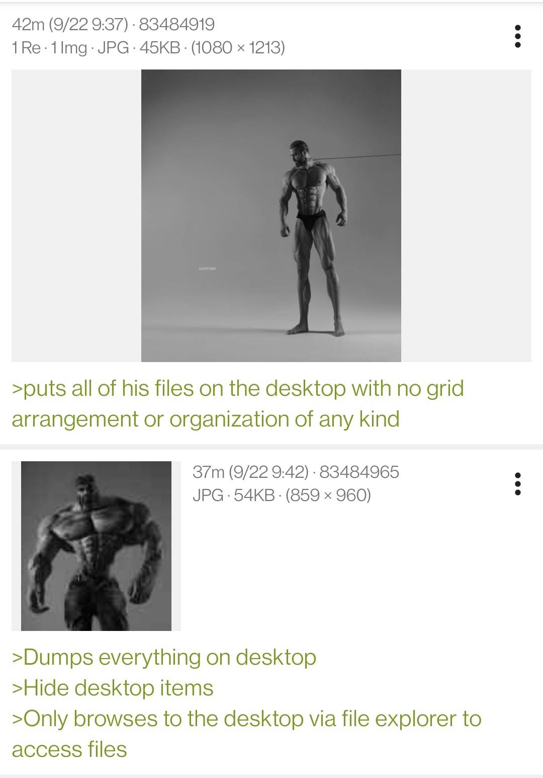 Anon and file sorting | Scrolller