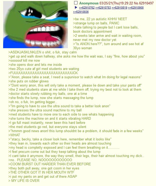 Anon gets lump on balls examined | Scrolller