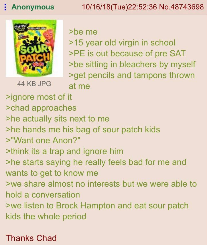 Anon has 15 year old virgin in school | Scrolller