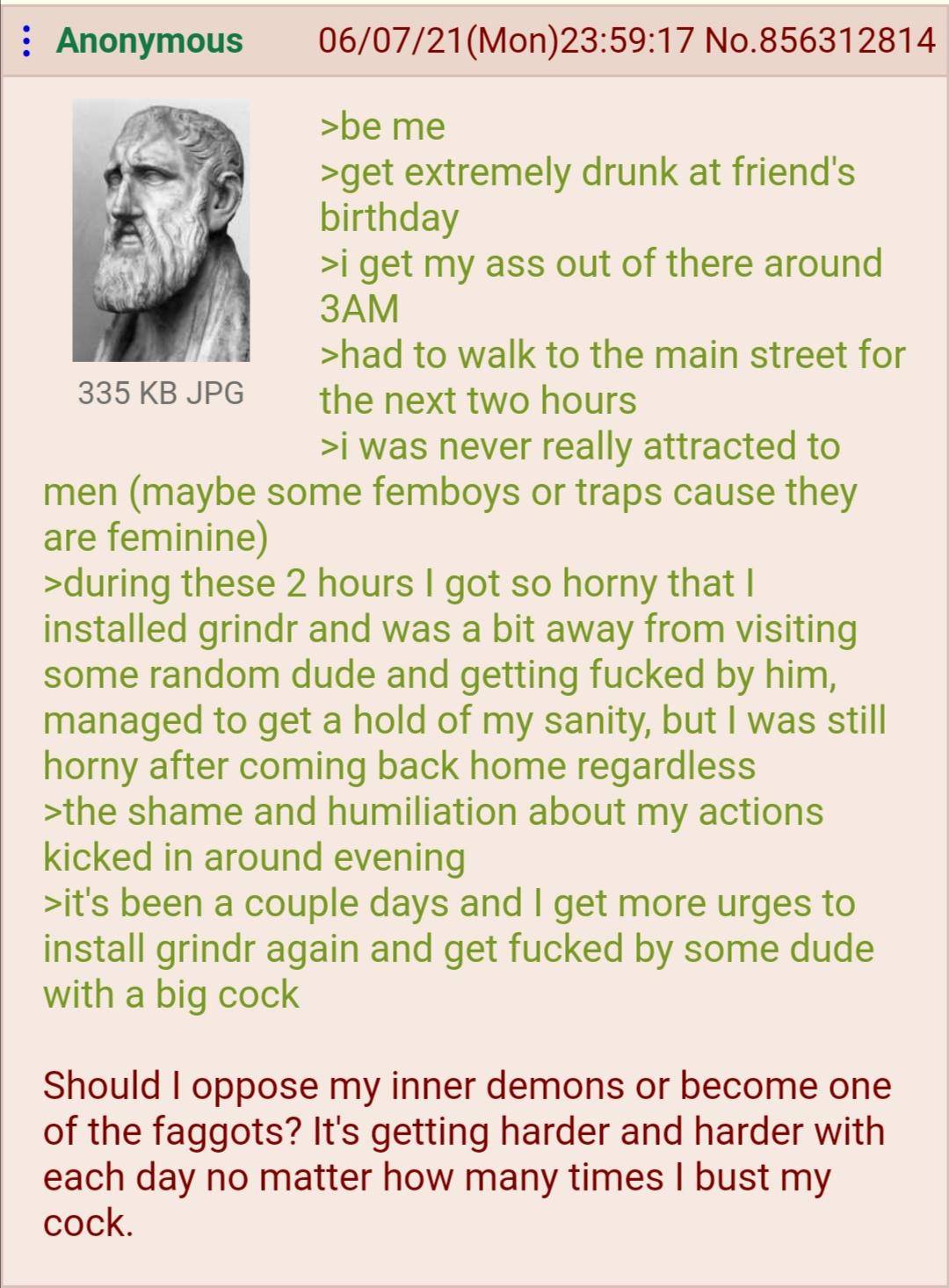 Anon has a dilemma | Scrolller