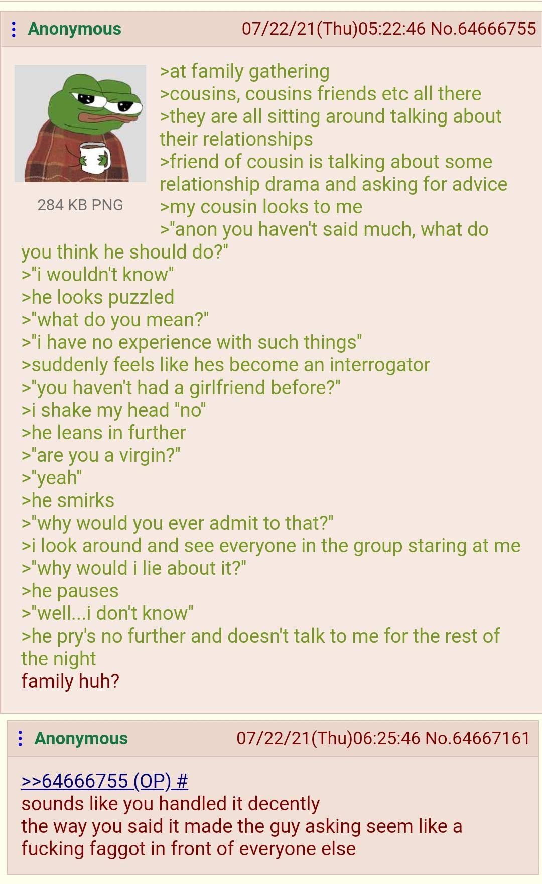 anon has a family gathering | Scrolller anon has a family gathering | Scrolller