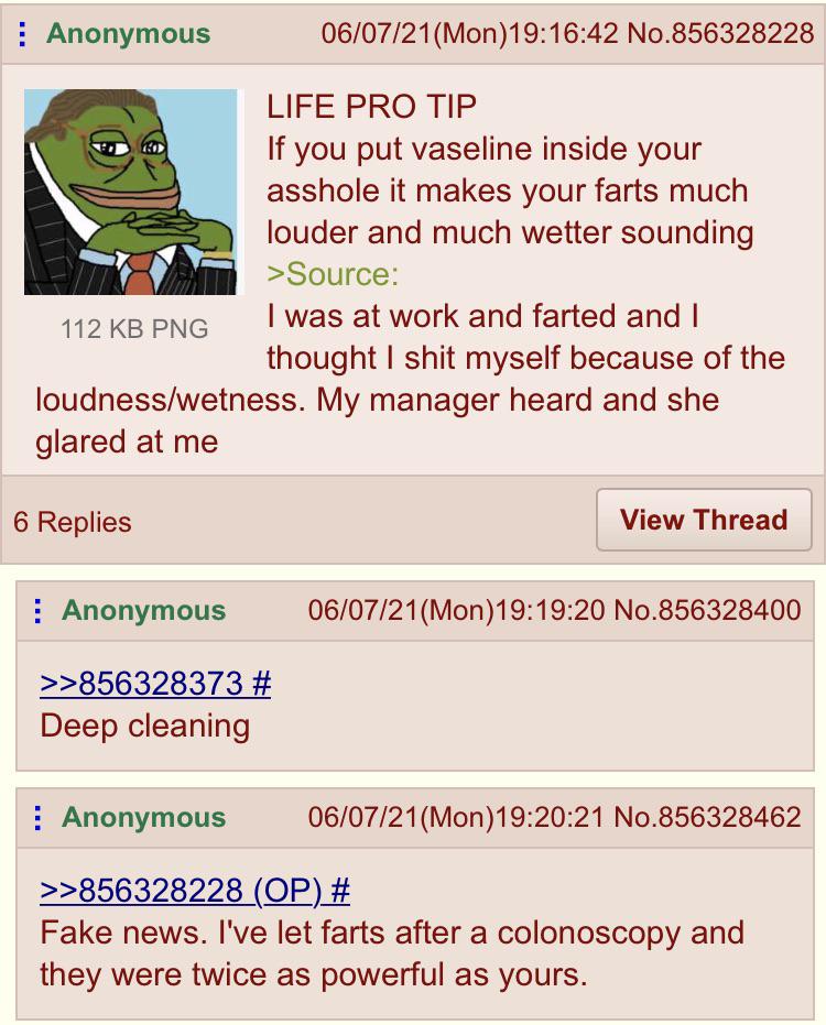 Anon has a LPT | Scrolller