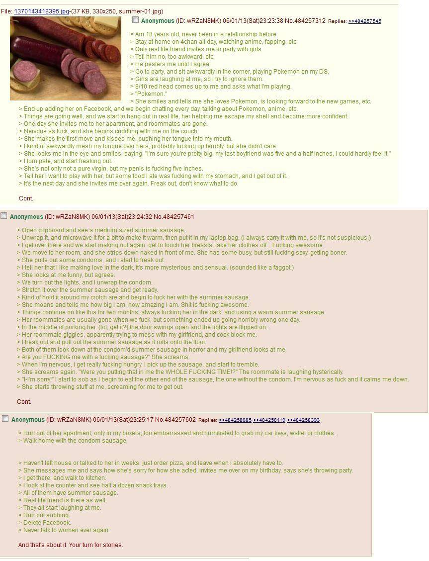 Anon has a small peen | Scrolller