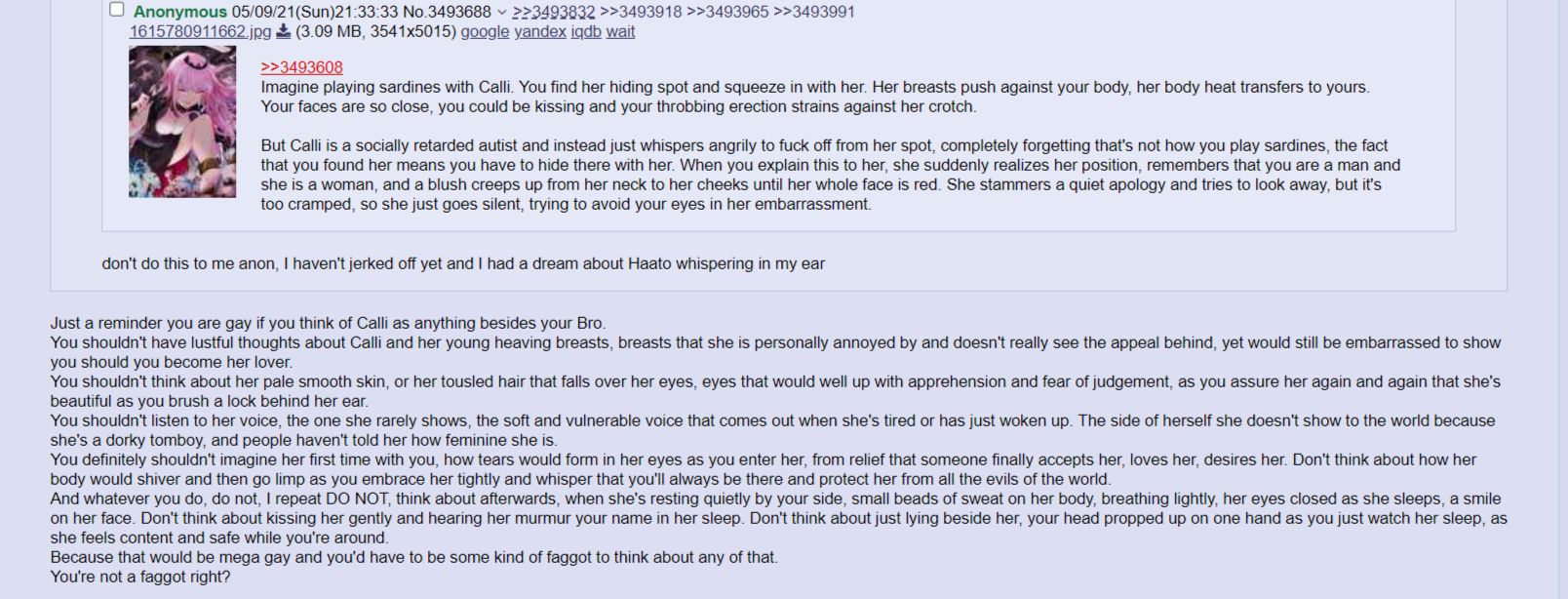 Anon has delusions of vtubers | Scrolller