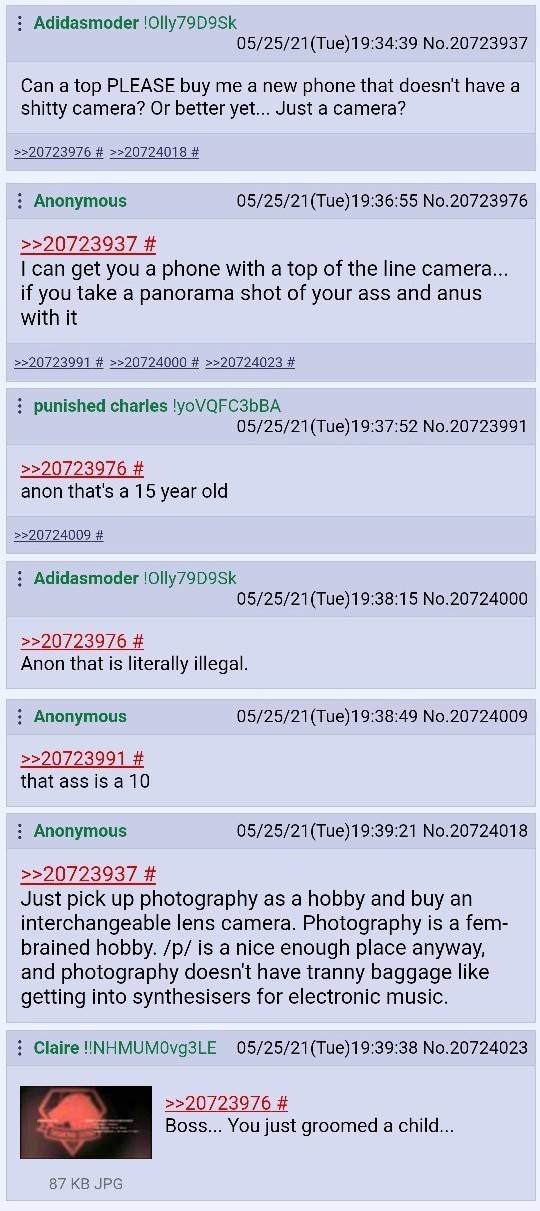 Anon hits on a trip. | Scrolller