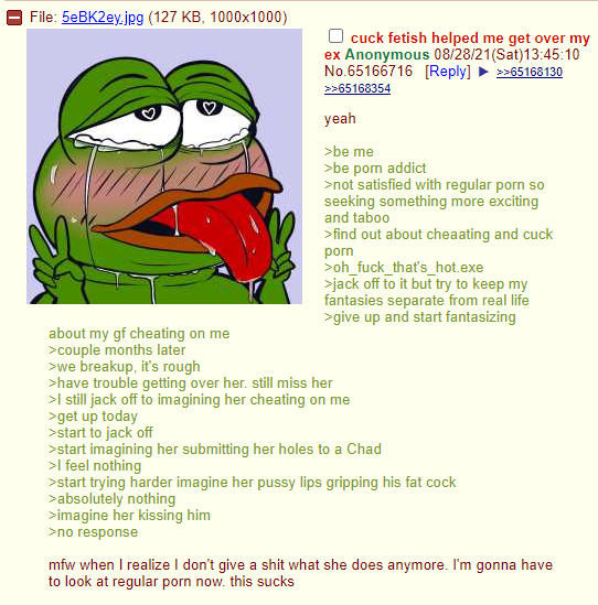 Anon is a degenerate cuck | Scrolller