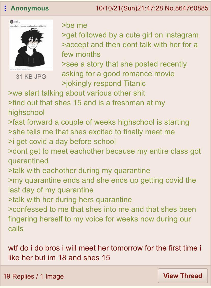 Anon is a pedo | Scrolller