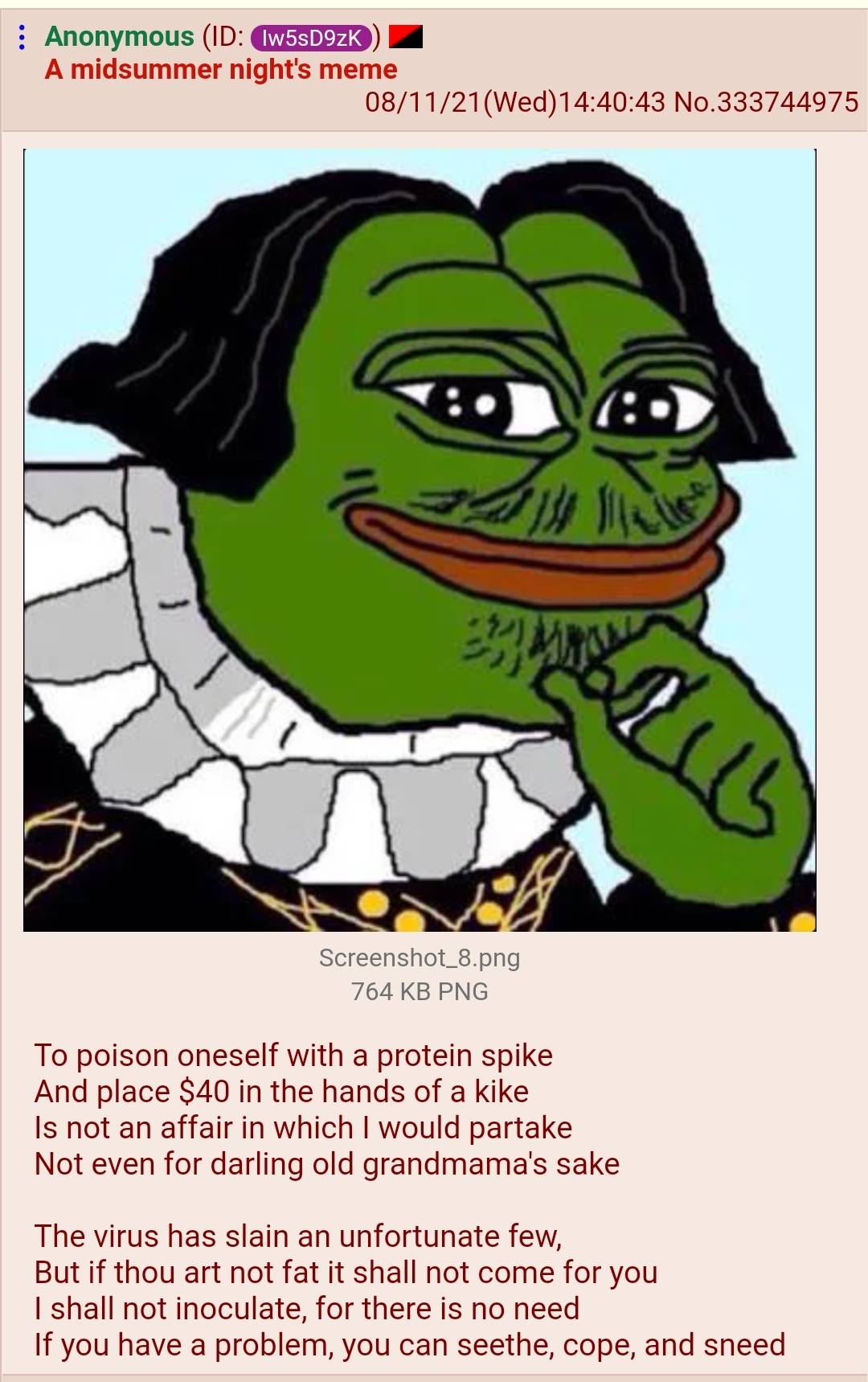 Anon is a scribe | Scrolller