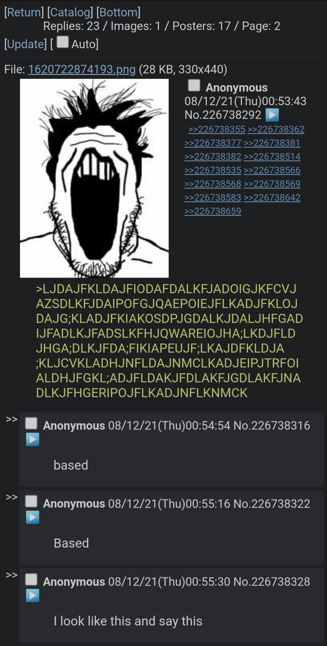 Anon is based | Scrolller