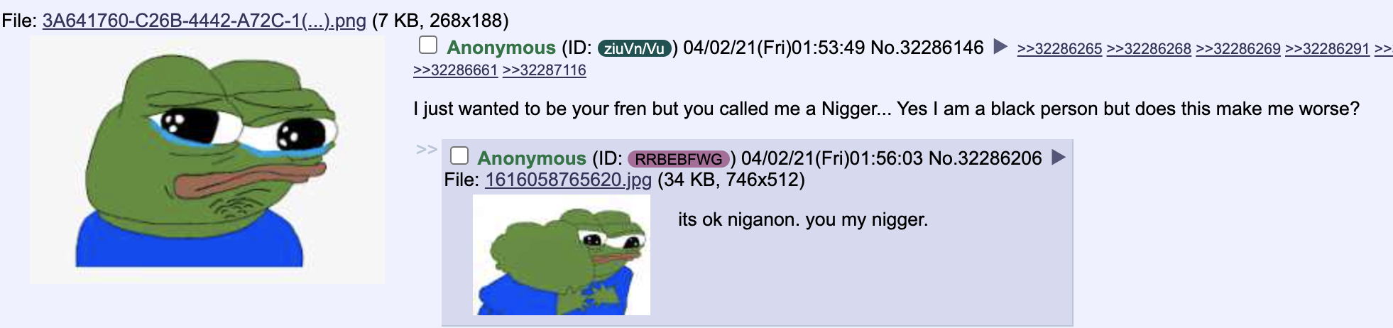 Anon is black | Scrolller