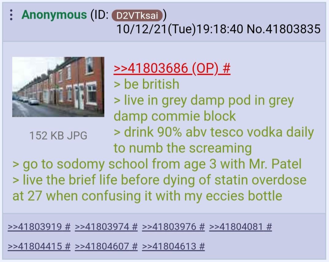 Anon is British | Scrolller