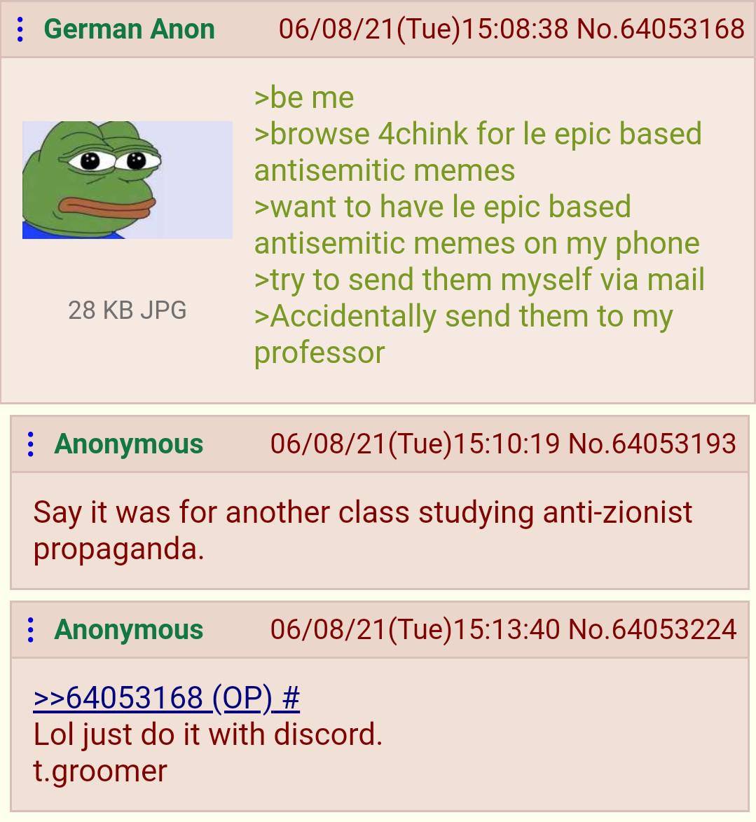 Anon is German | Scrolller