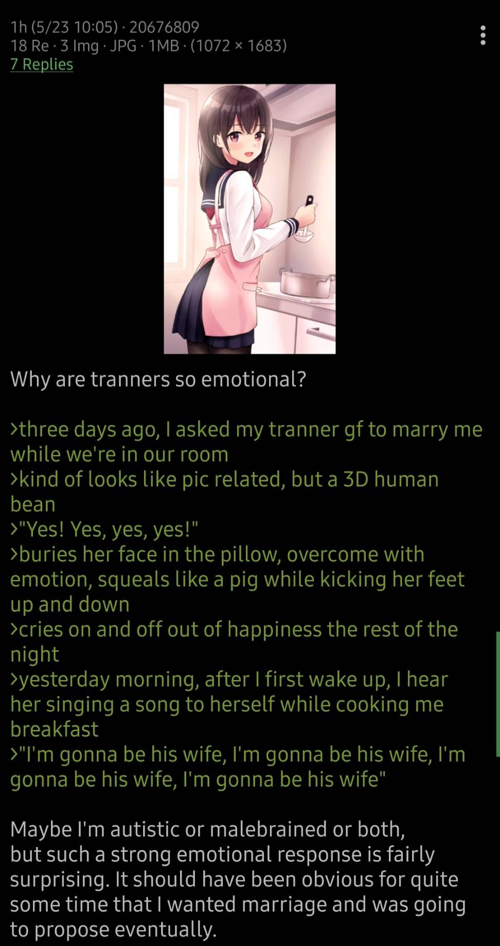 Anon is getting married | Scrolller