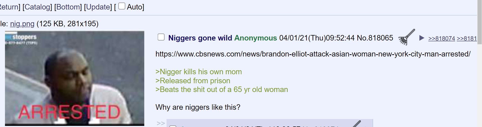 Anon is racist? | Scrolller