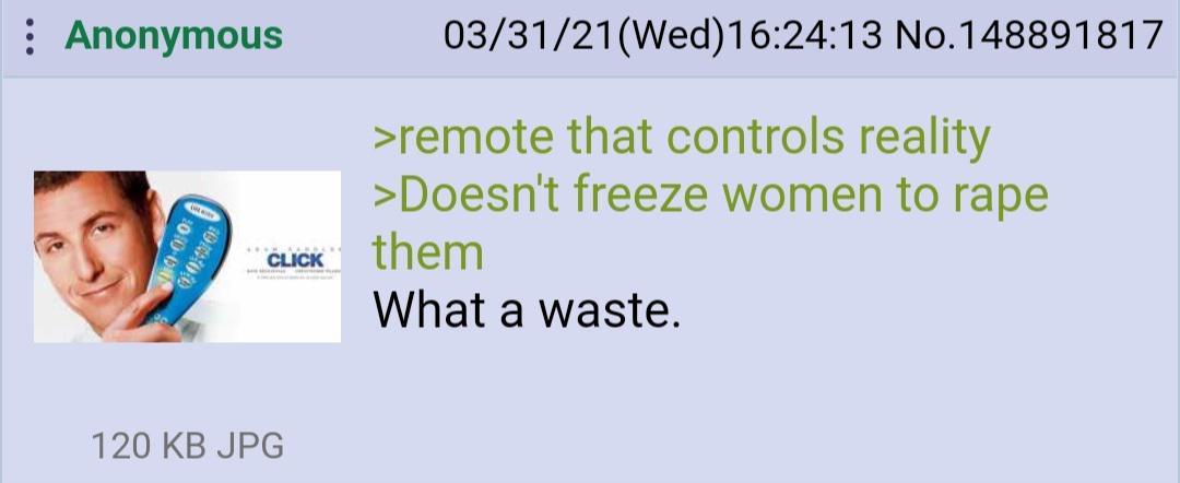 Anon is sexually frustrated | Scrolller