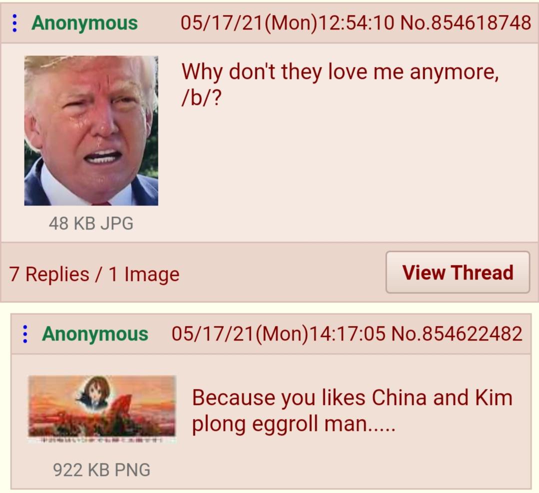 Anon is trump | Scrolller