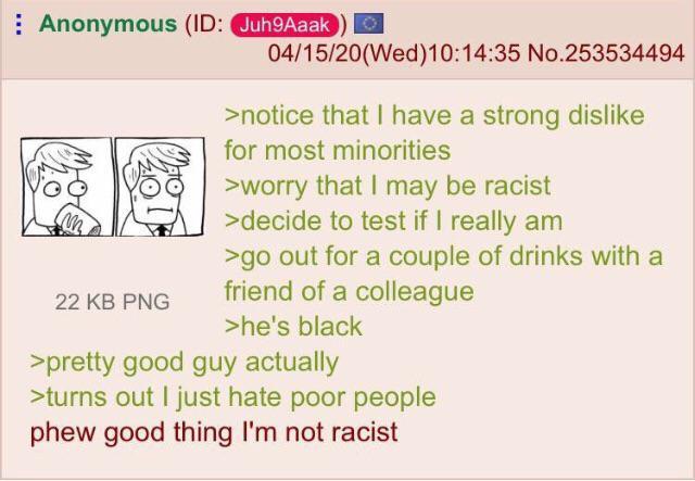 Anon learns something about himself | Scrolller