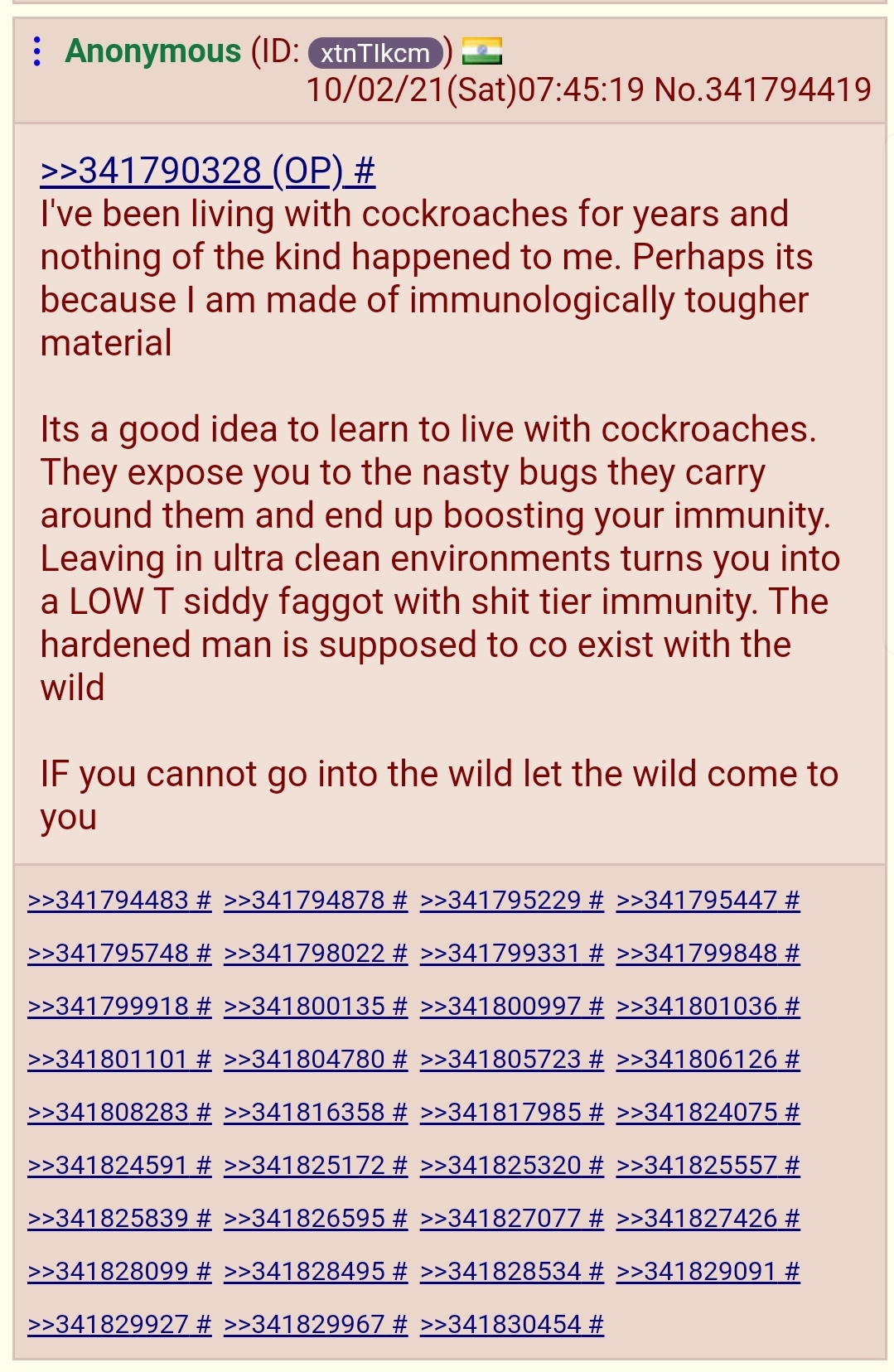 Anon lives with cockroaches | Scrolller