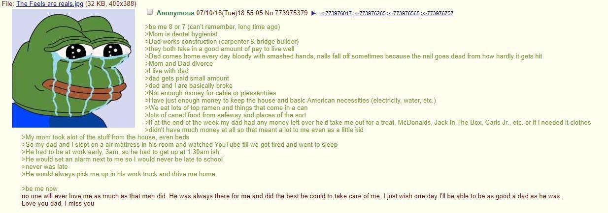 Anon loves his dad | Scrolller