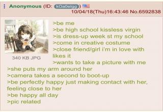 Anon makes first contact | Scrolller