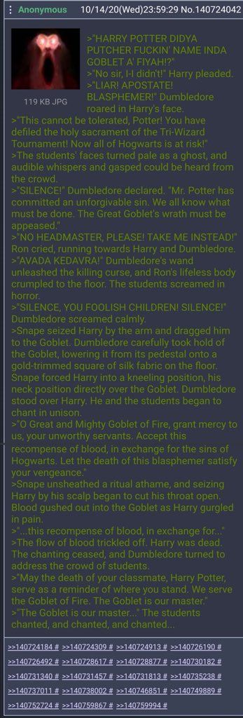 anon reads Harry Potter | Scrolller
