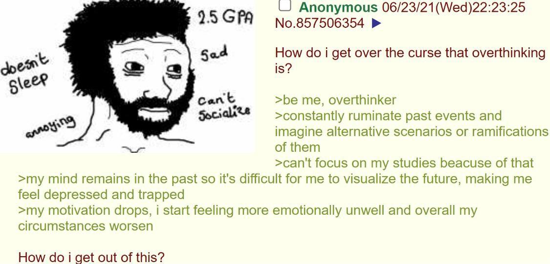 Anon's daydreaming is a problem | Scrolller