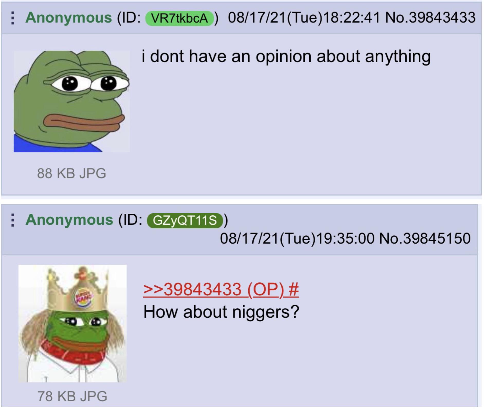 Anons discuss current events. | Scrolller