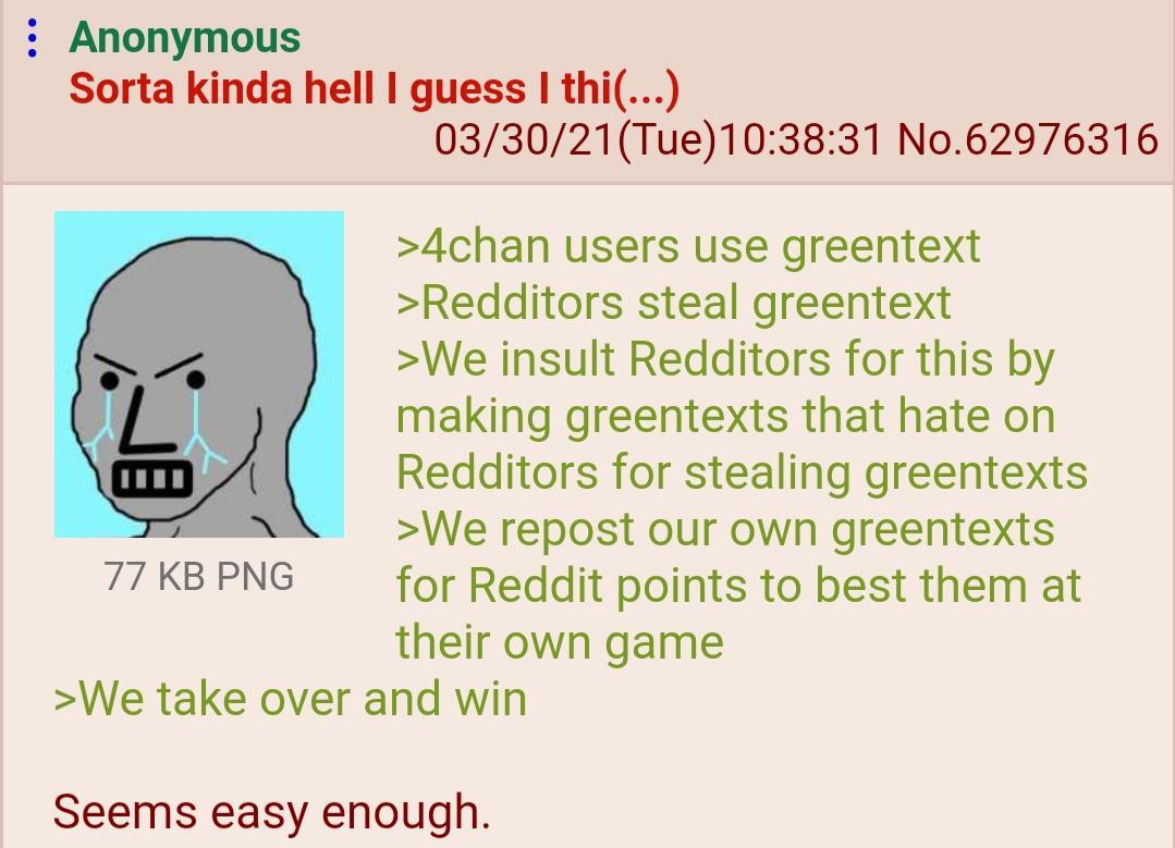 Anon's masterplan | Scrolller