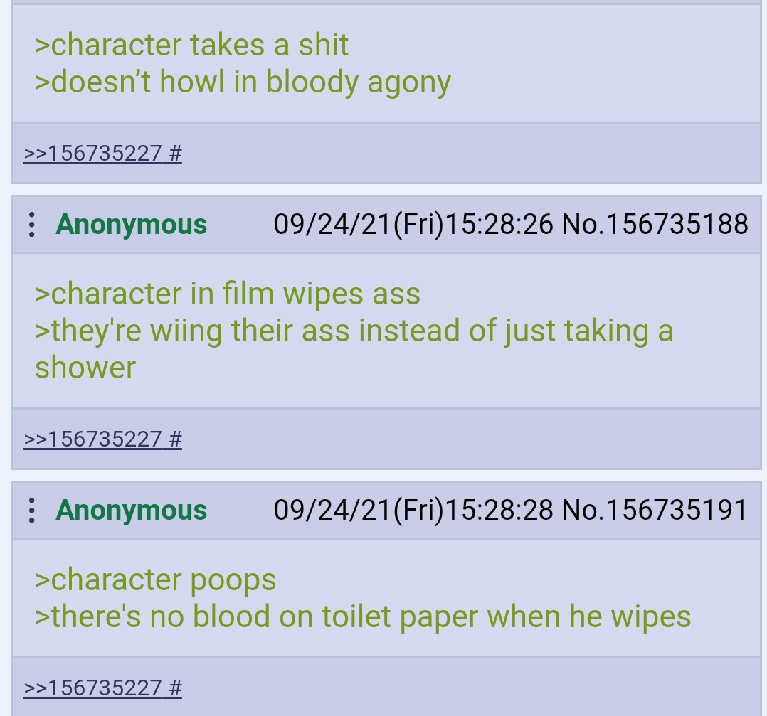 Anons using the toilet | Scrolller