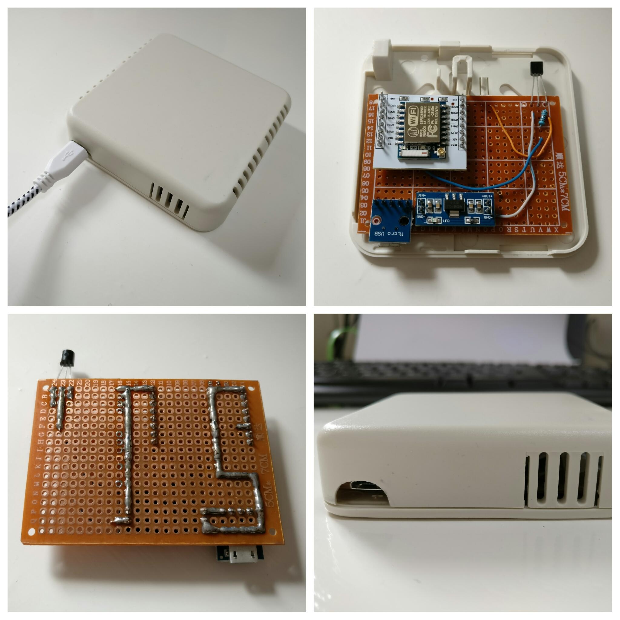 Another ESP8266 + DS18B20 temperature sensor | Scrolller