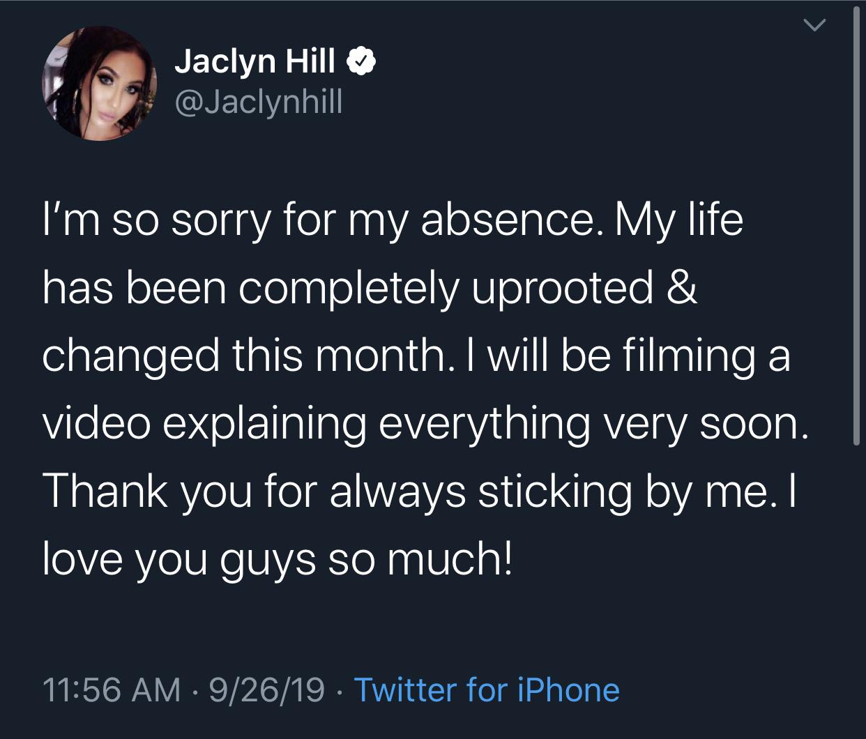 Another explanation is coming from Jaclyn soon | Scrolller