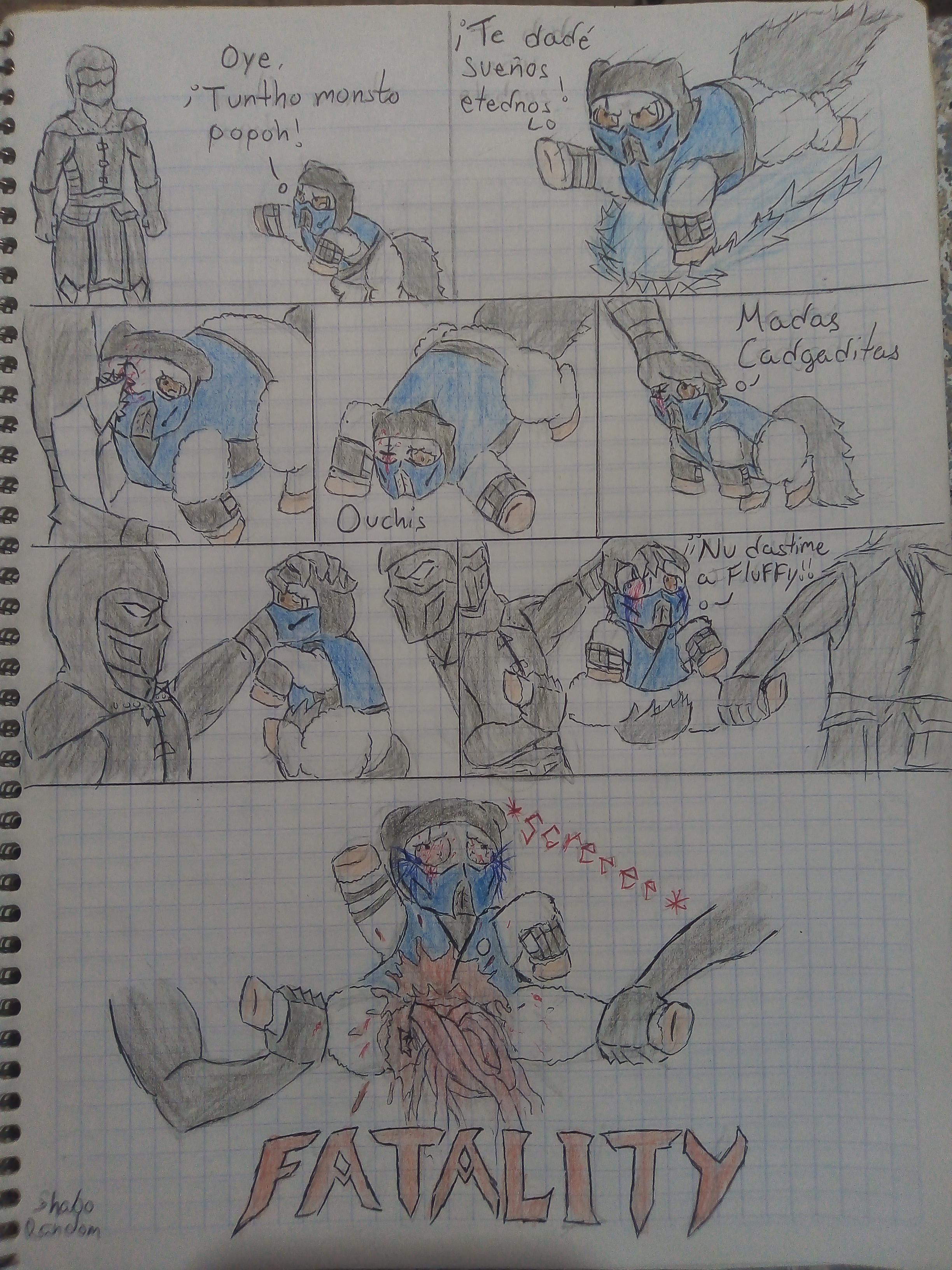 Another fluffy enters Mortal Kombat (Artist: Shabo Random) Fluffyñol. | Scrolller