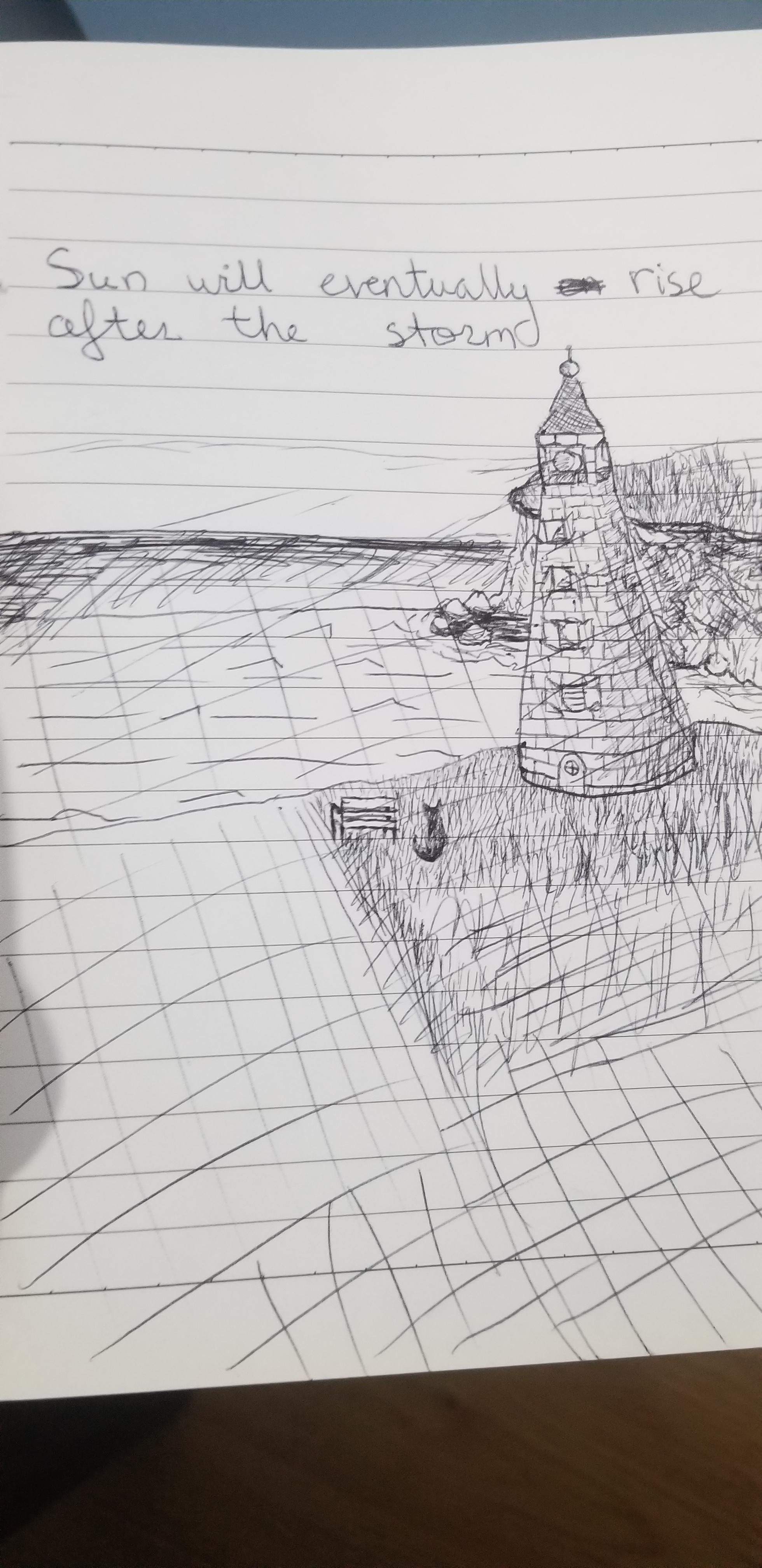 Another insomnia draw. Why do I feel so optimistic? | Scrolller