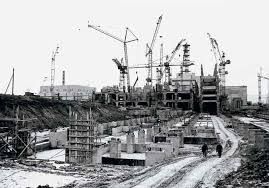 Another Smolensk picture, on the construction site of Units 3 & 4. Approx 1986-87 | Scrolller