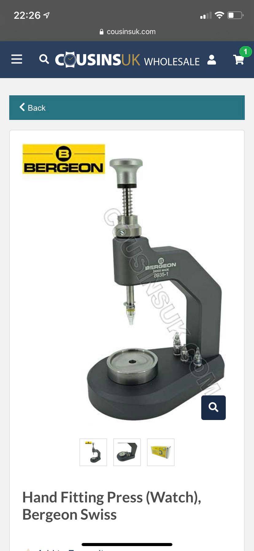 Any watchmakers used this tool? | Scrolller