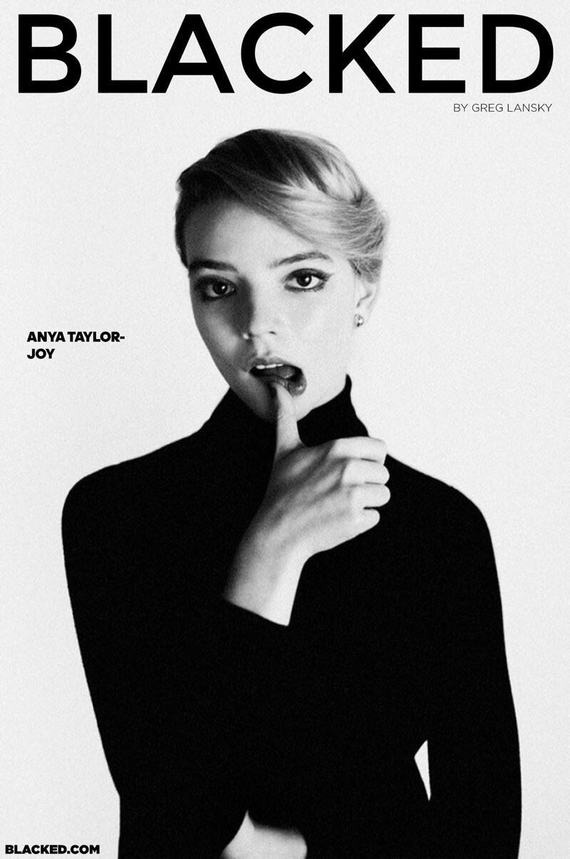 Anya Taylor-Joy for Blacked | Scrolller