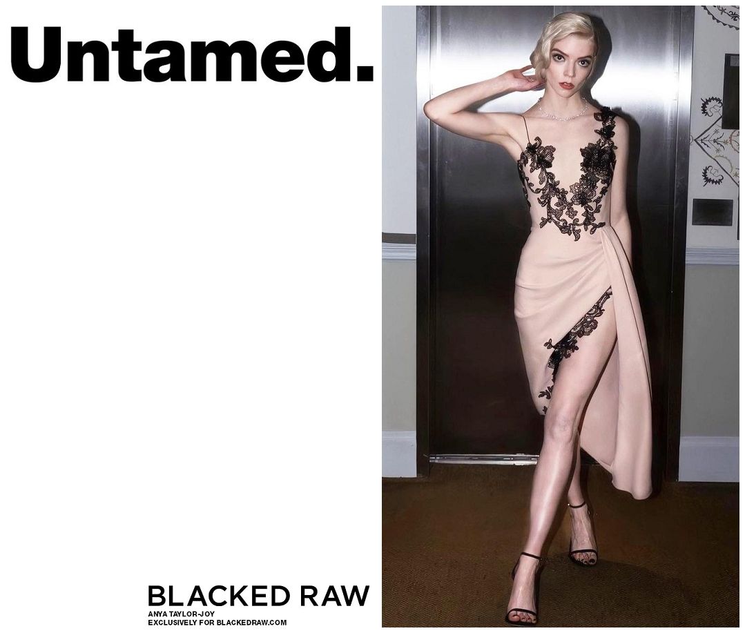 Anya Taylor-Joy for Blacked Raw. | Scrolller