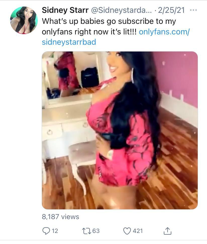 Anyone have Onlyfans videos of Sidney Starr? | Scrolller