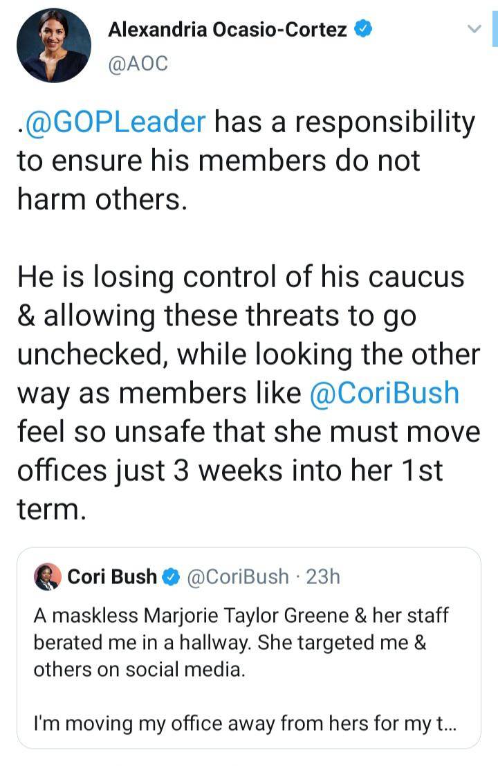 AOC and Cori Bush | Scrolller