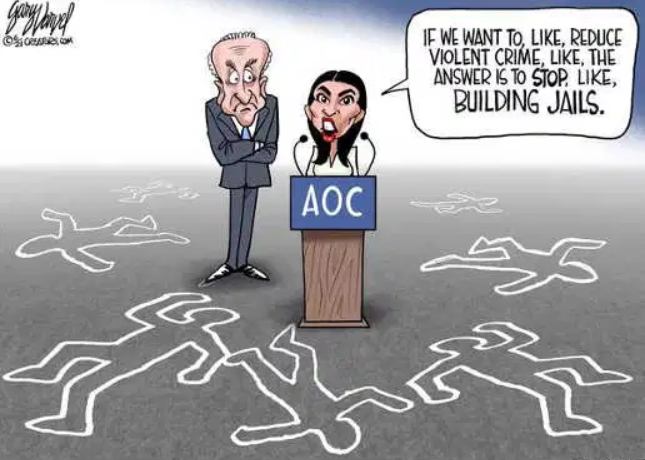 AOC - Perpetuating violent crime | Scrolller