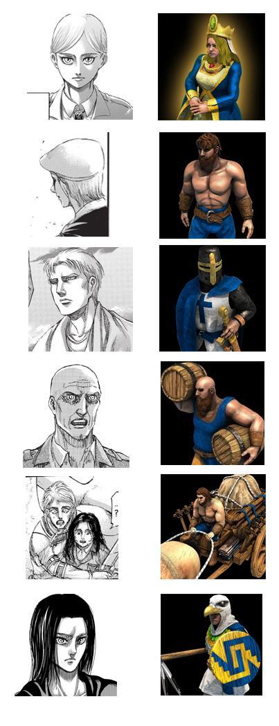 AoE 2 units as SnK characters | Scrolller