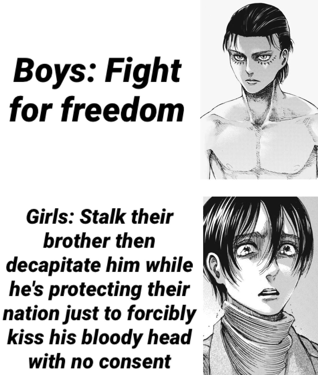 AoT Gender Roles | Scrolller