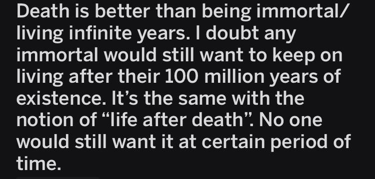 Appreciate death. | Scrolller