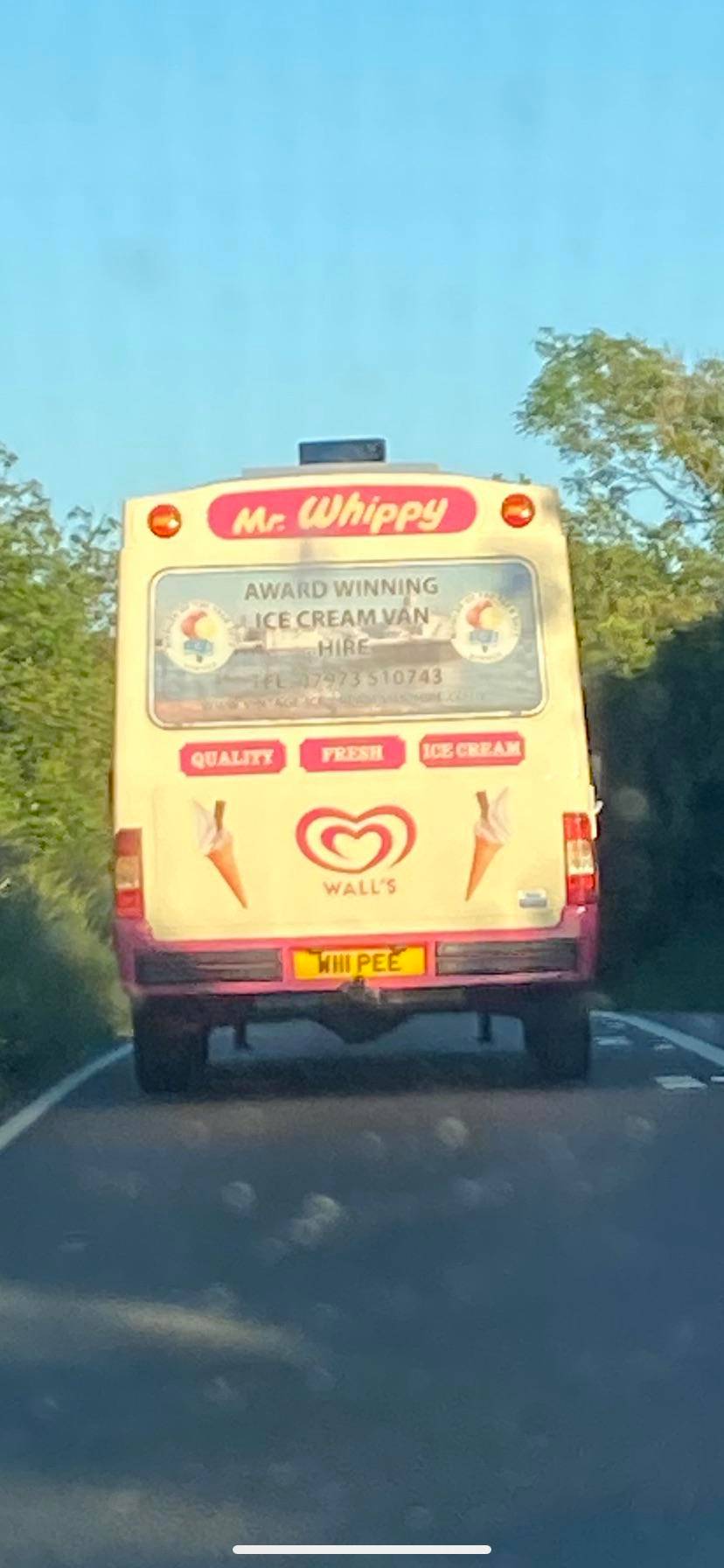 Appropriate number plate! | Scrolller