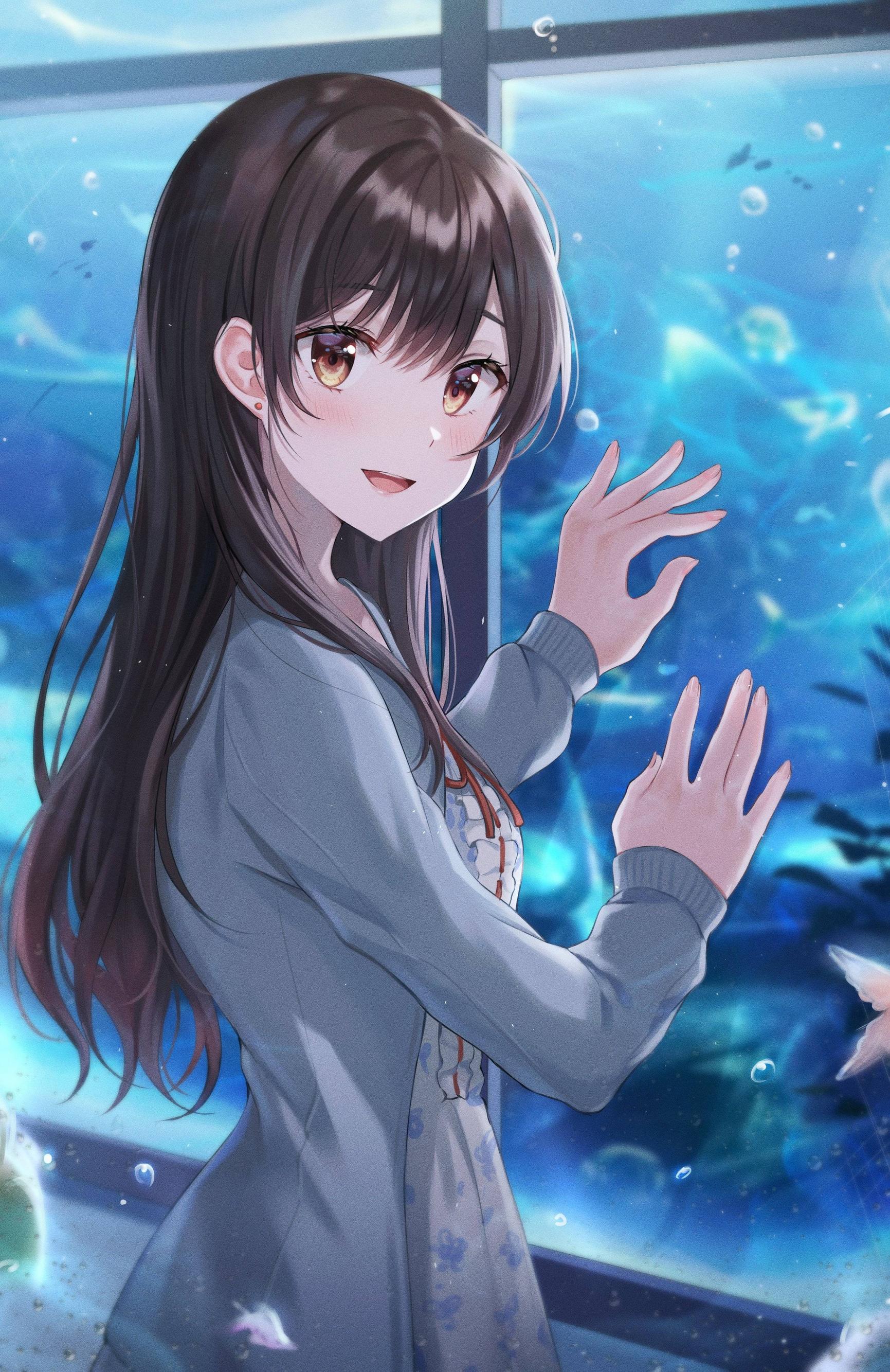 Aquarium Date w/ Chizuru from EP1 | Scrolller