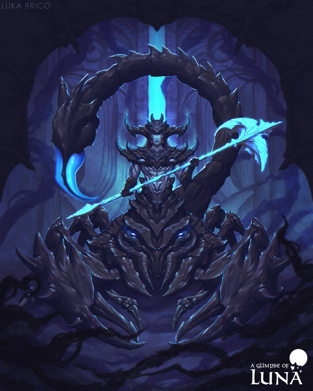 Arachnid Council Guard by Luka Brico | Scrolller