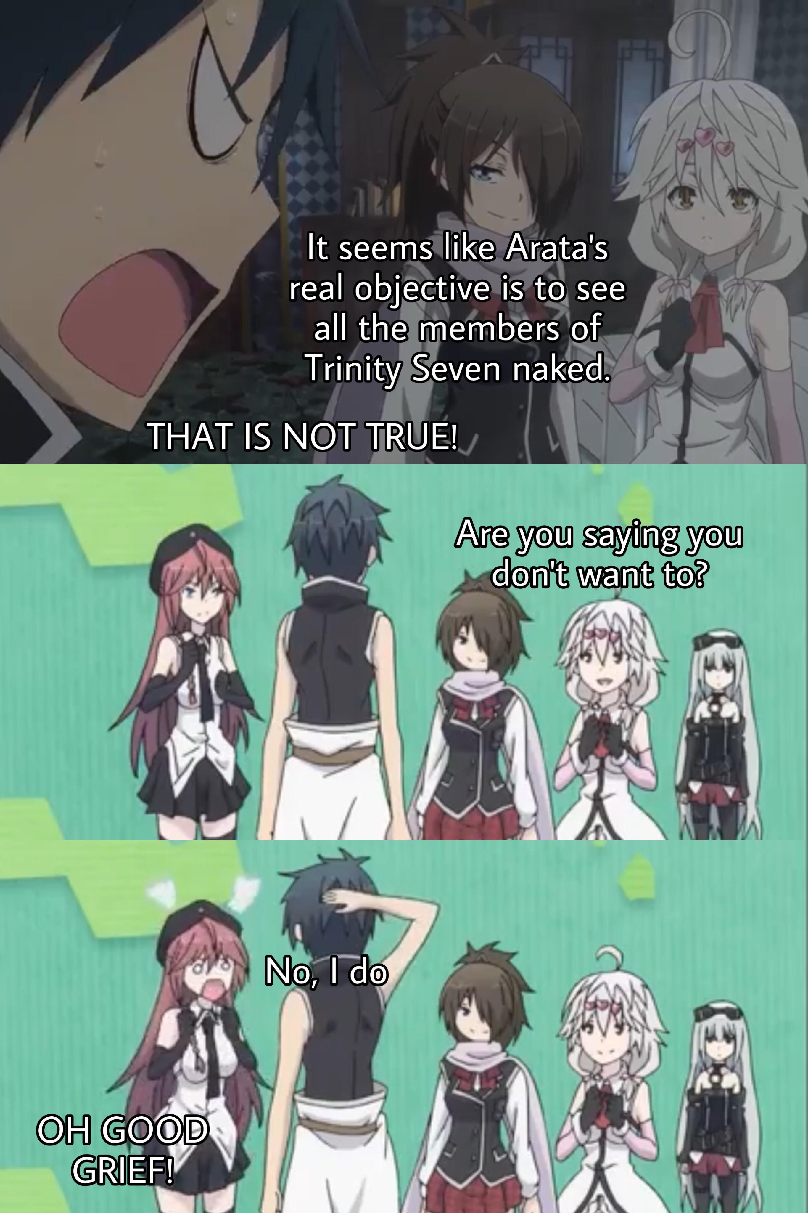 Arata, you absolute madlad. | Scrolller