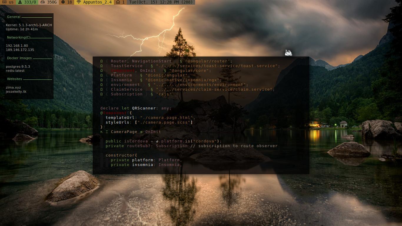 Arch linux + Emacs | Scrolller